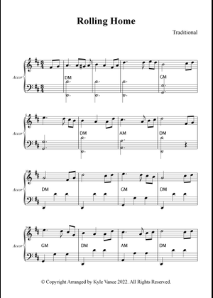 Rolling Home – Misc Traditional Sheet music for Bass guitar ...