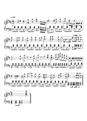 Westerwaldlied Sheet music for Accordion, Glockenspiel, Snare drum ...