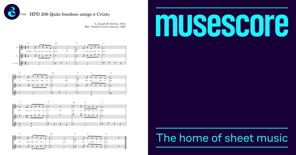 LCI 590 Quão bondoso amigo é Cristo - Joseph M. Scriven, Mahalia ...