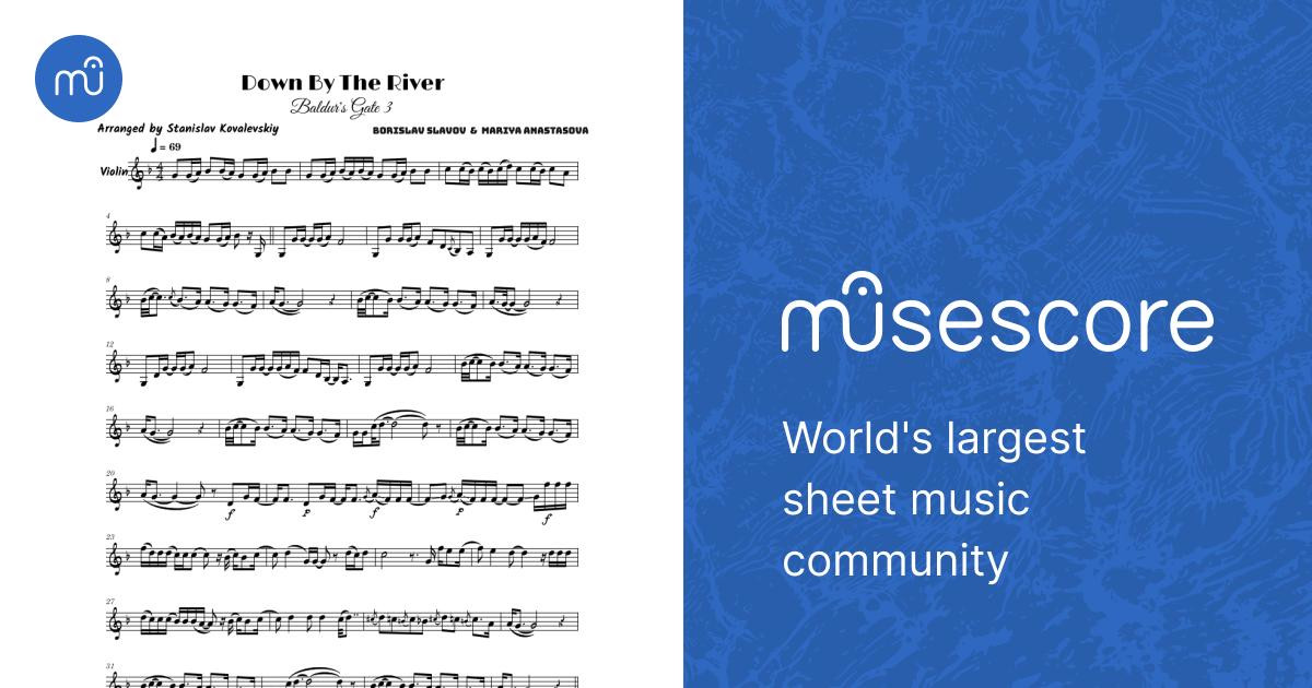 Down By the River – Borislav Slavov [Baldur's Gate 3 OST] (Easy Violin Cover by S. Kovalevskiy ...