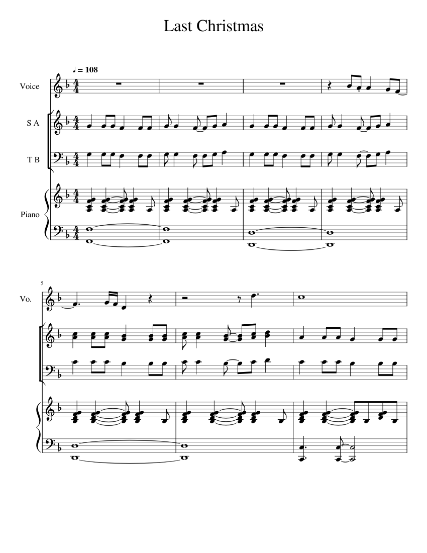 loona Sheet music for Piano, Vocals (Mixed Quartet) | Musescore.com