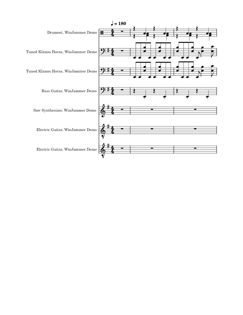 POWER RANGERS Sheet Music for Piano, Guitar, Bass guitar, Drum group ...