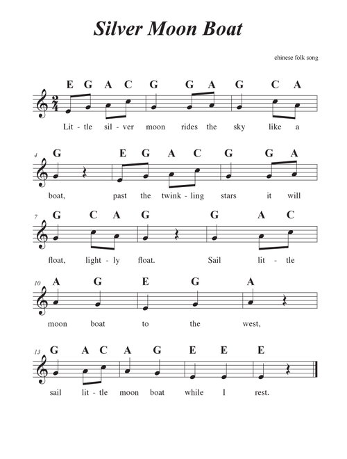 recorder notes for beginners