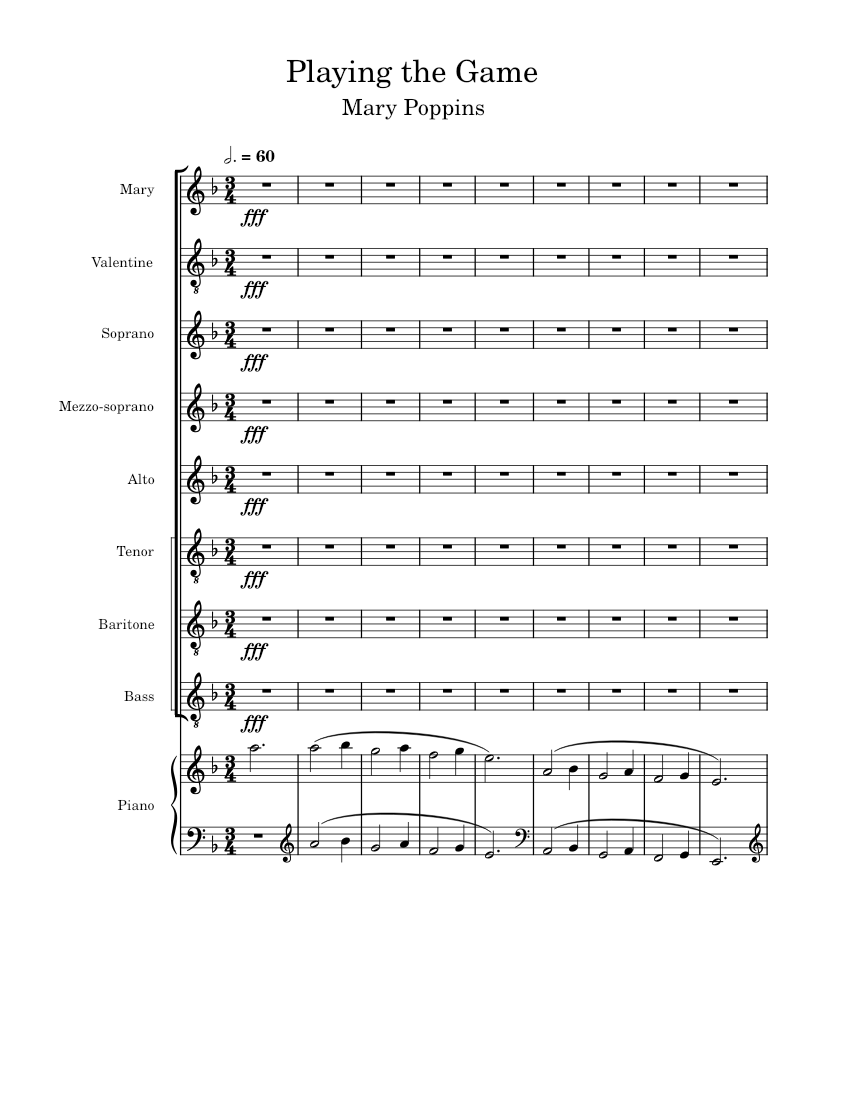 Playing the Game (Mary Poppins) – Richard M. Sherman and Robert B ...