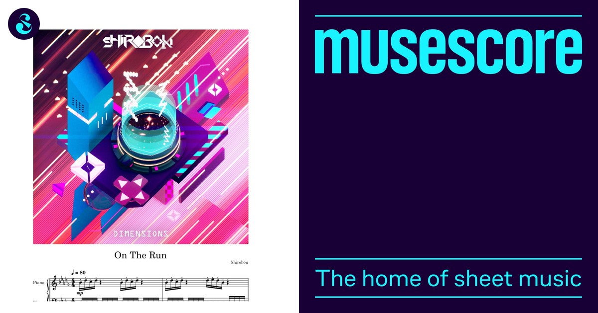 On The Run – Shirobon Sheet Music for Piano (Mixed Trio) | MuseScore.com