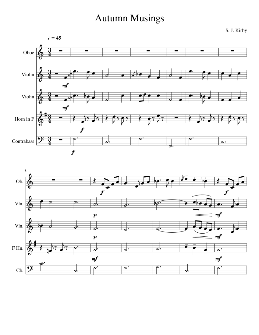 Autumn Musings Revised - piano tutorial