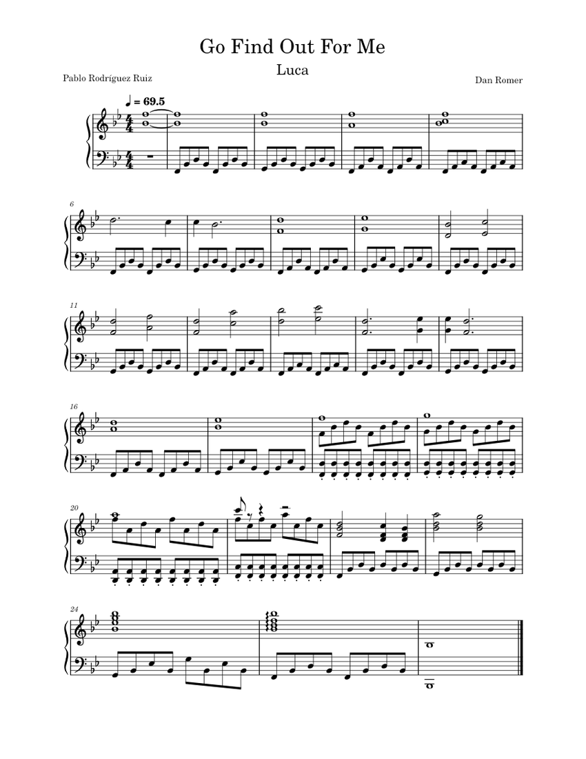 Go Find Out For Me – Benh Zeitlin and Dan Romer Go Find Out For Me ...