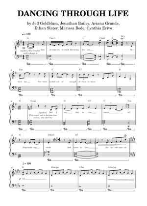 Play Official version of Dancing Through Life Sheet Music by Jeff ...