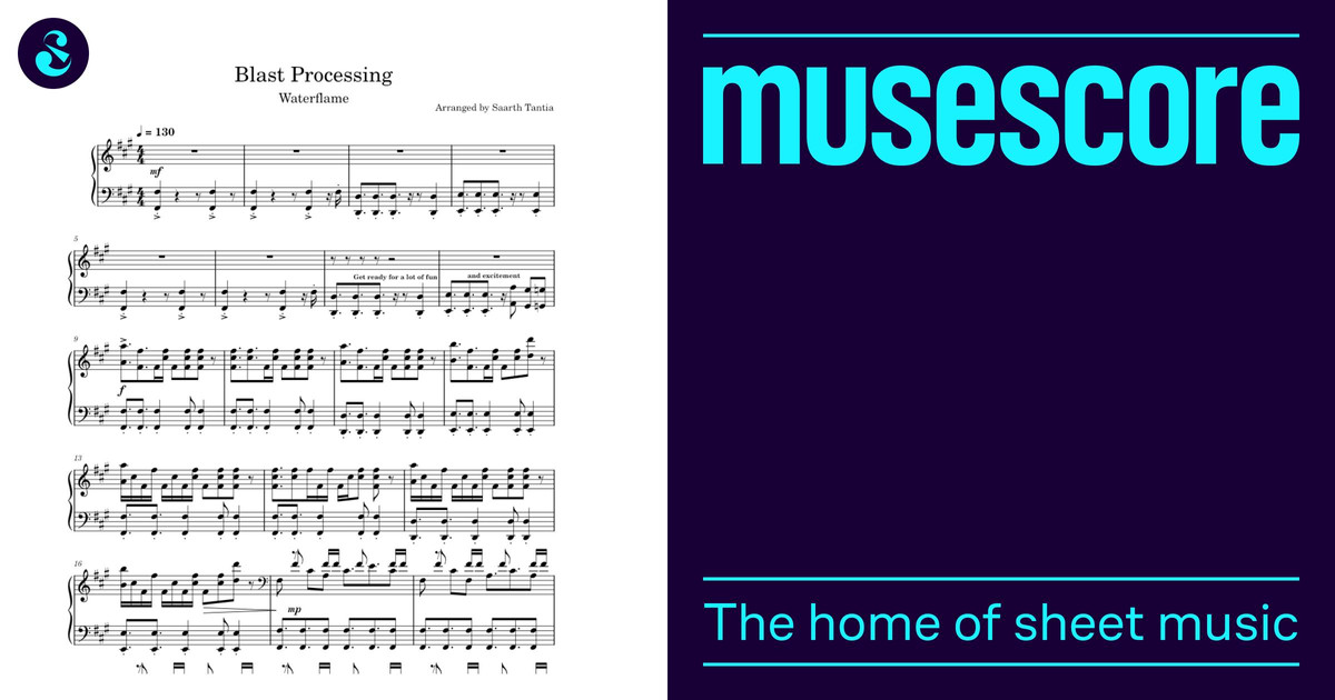 blast processing piano