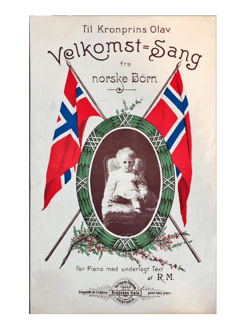 Velkomst-sang Sheet music for Piano (Solo) | Musescore.com