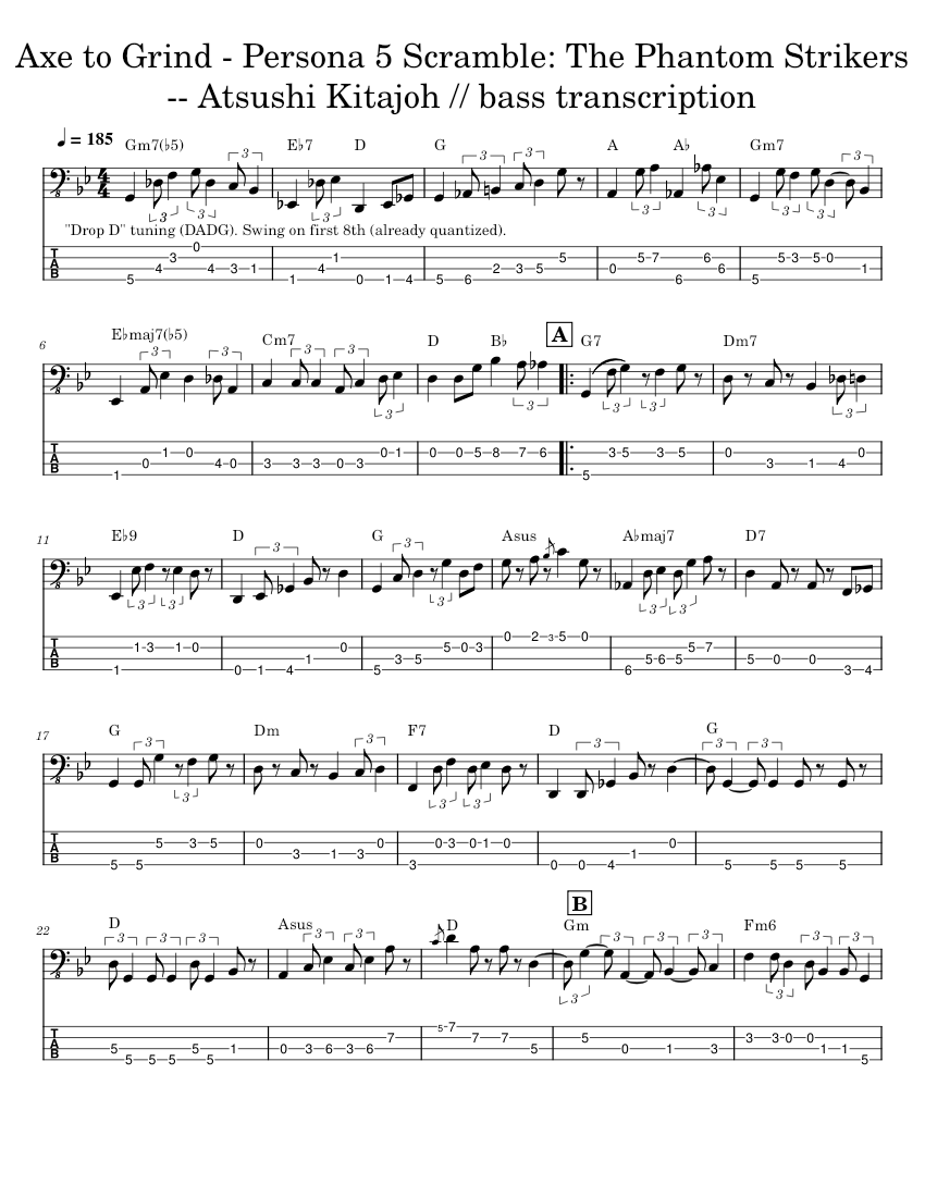 Axe to Grind - Persona 5 Scramble: The Phantom Strikers – Atsushi ...