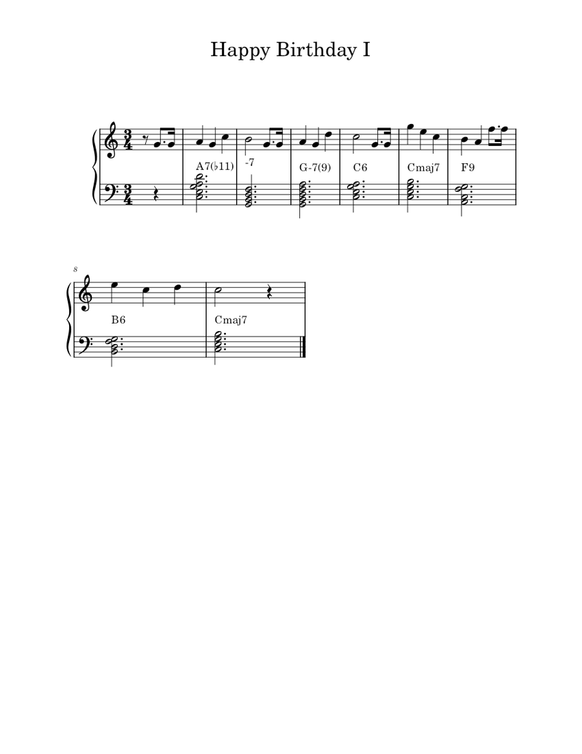 Happy Birthday I Sheet music for Piano (Solo) Easy | Musescore.com