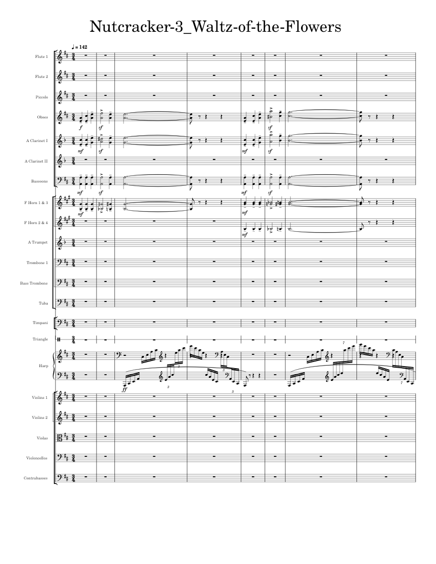 Waltz of the Flowers from The Nutcracker (ballet), Op.71 – Pyotr Ilyich ...