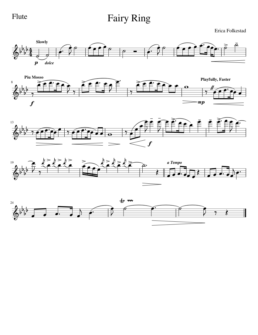Fairy Ring Sheet music for Piano (Solo) | Musescore.com