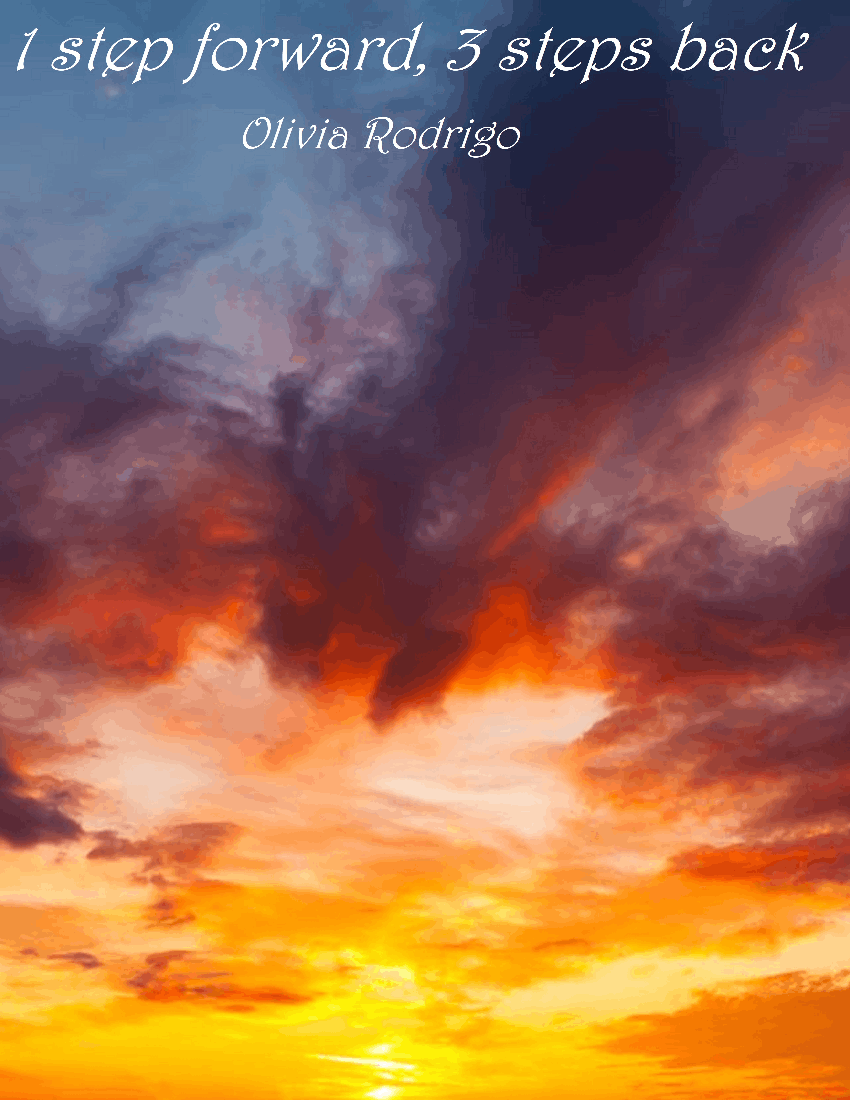 Olivia Rodrigo - 1 step forward, 3 steps back Sheet Music for Piano ...