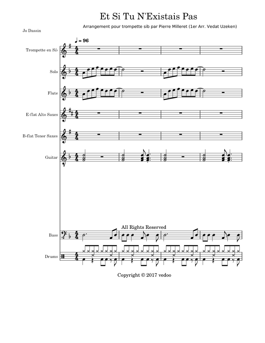 Et si tu nexistais pas – Joe Dassin Jo Dassin - Et si tu n'existais pas ...