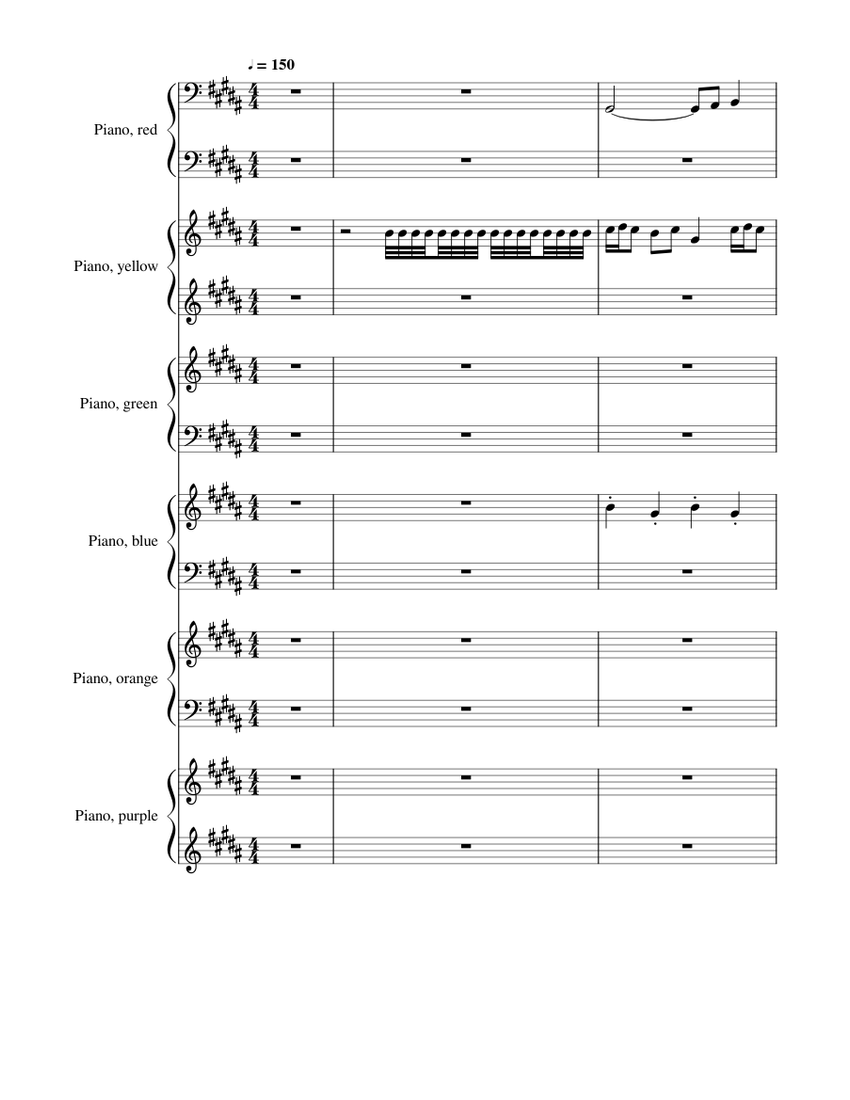 Unstoppable - Teminite Sheet music for Piano (Piano Four Hand ...