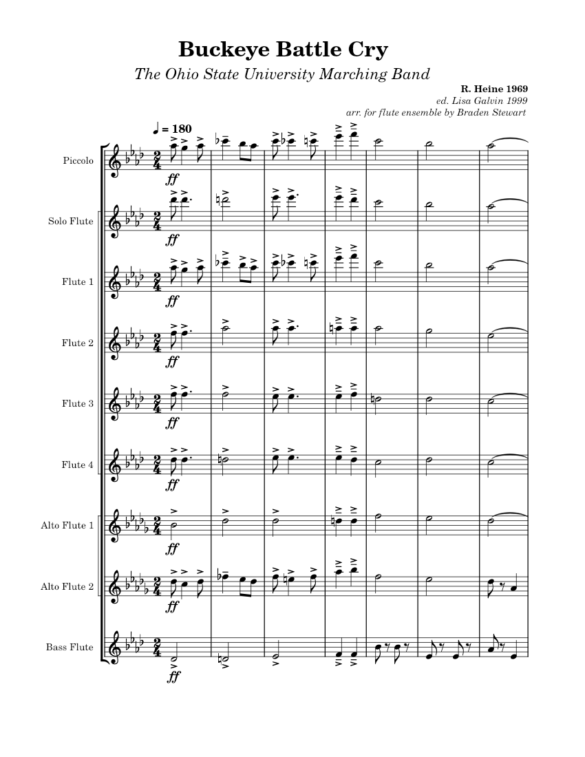 Buckeye battle cry – The Ohio State University Marching Band Buckeye ...