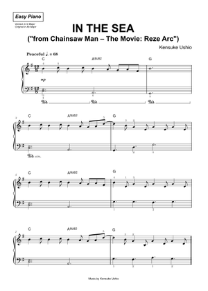 Play Official version of In the sea Sheet Music by Kensuke Ushio for ...