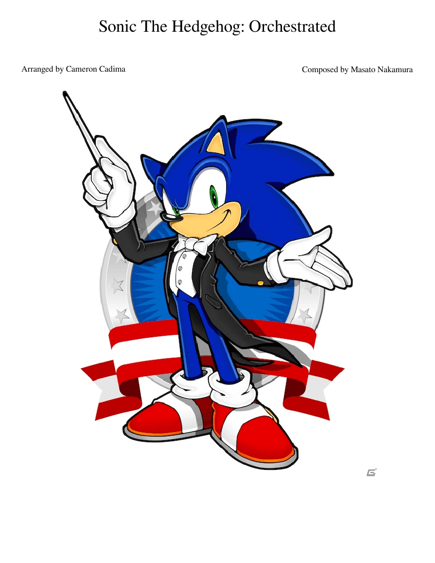 Sonic The Hedgehog: Orchestrated Sheet music for Piano, Trombone ...