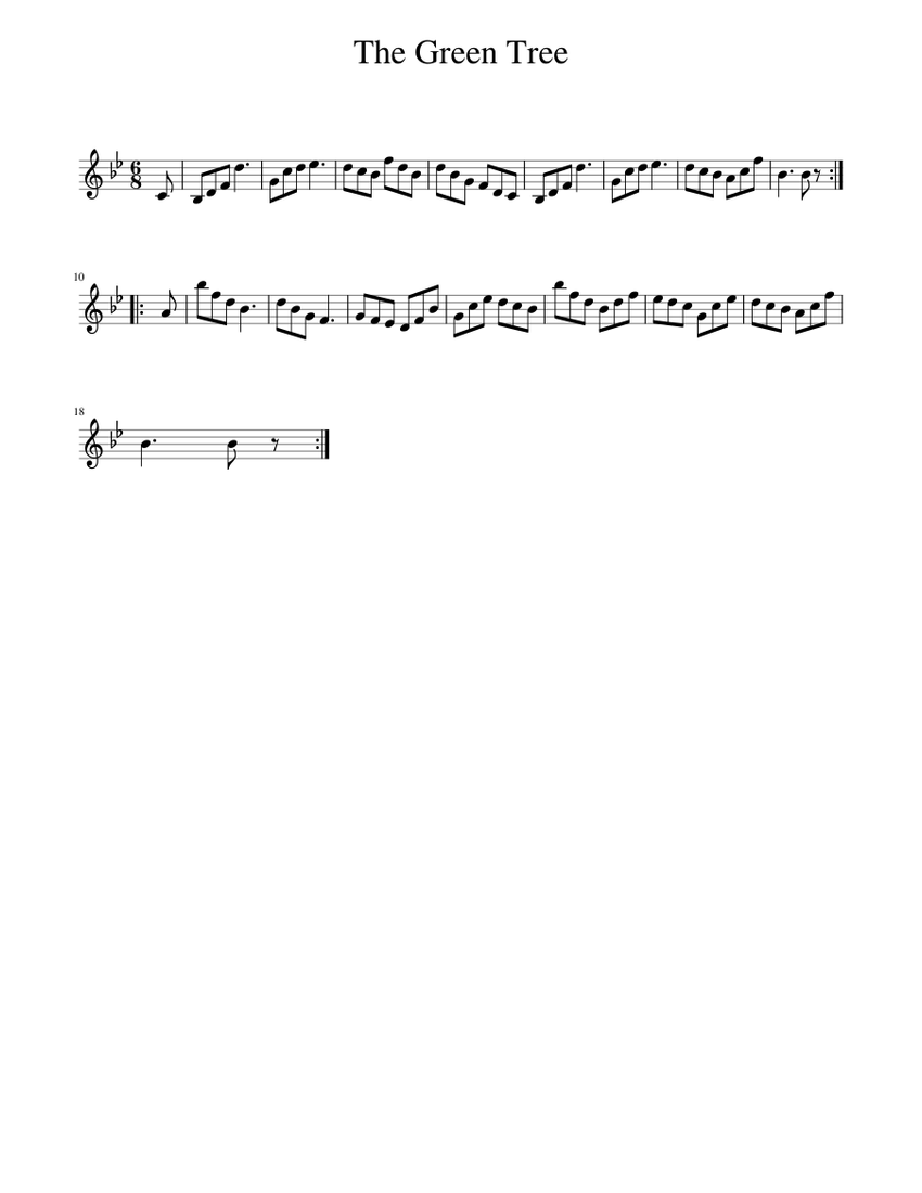 The Green Tree Sheet music for Piano (Solo) Easy | Musescore.com