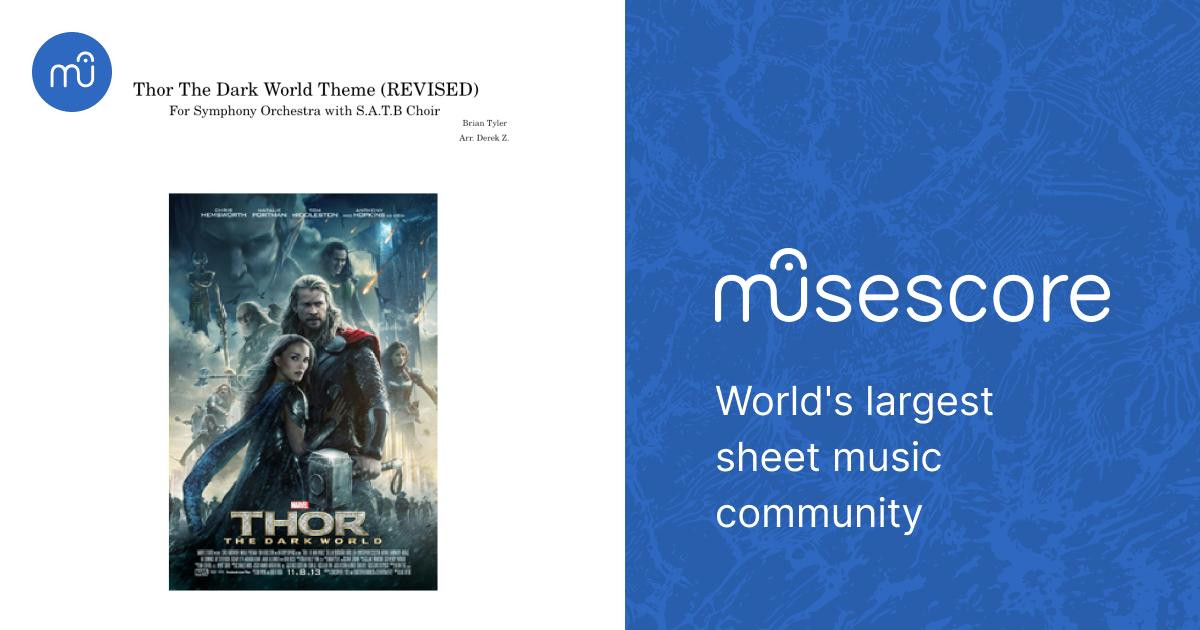 Thor the Dark World Theme (REVISED) – By: Brian Tyler/Arr. Derek Z ...