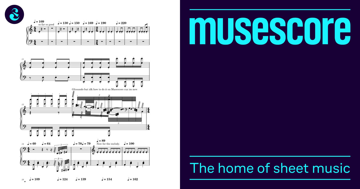 Rush E But I Play The Impossible Parts Part 2 But with Commentary Sheet ...