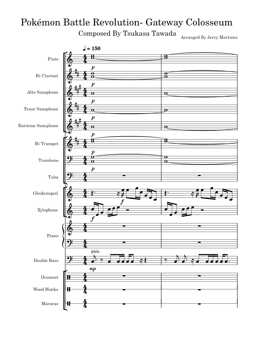 Gateway Colosseum – Tsukasa Tawada Pokémon Battle Revolution Sheet ...