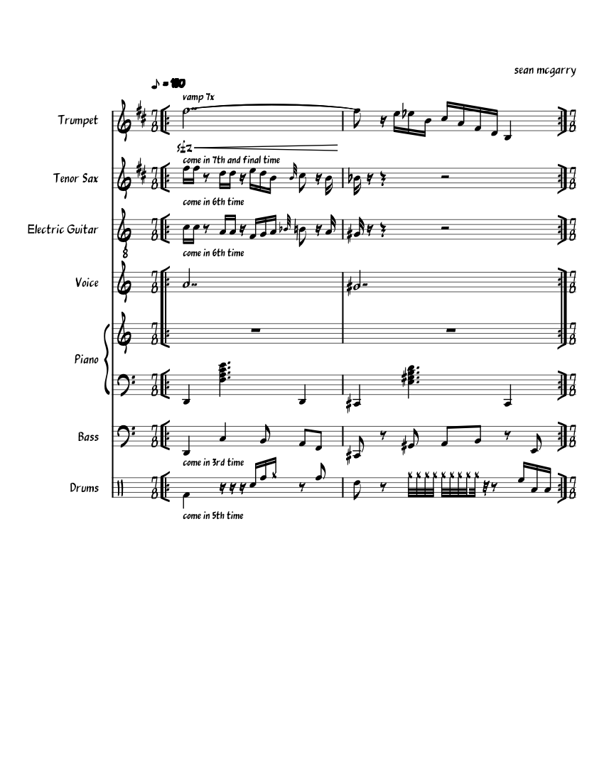 I dont know yet Sheet music for Piano, Vocals, Saxophone tenor, Trumpet in b-flat & more ...