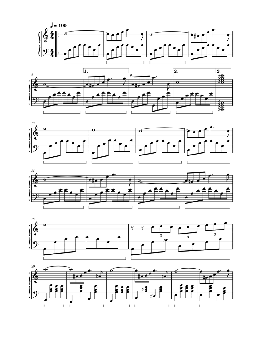 Till Sheet Music for Piano (Solo) | MuseScore.com