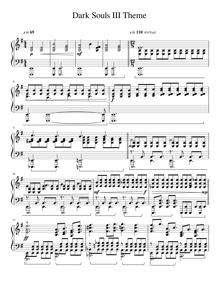 Dark Souls III Theme Sheet Music For Piano Solo Musescore dark-souls-iii-theme-sheet-music-for-piano-solo-musescore