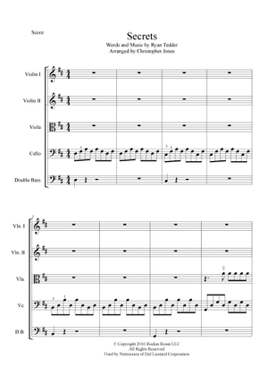 secrets onerepublic sample