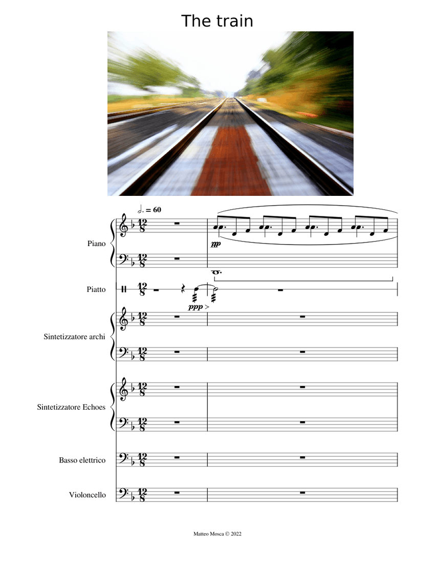 The train - piano tutorial