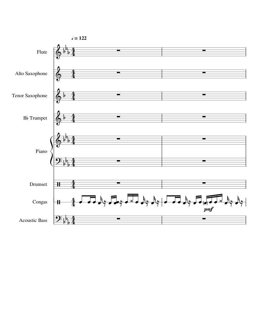 Mr. PC Sheet music for Piano, Flute, Saxophone alto, Saxophone tenor ...