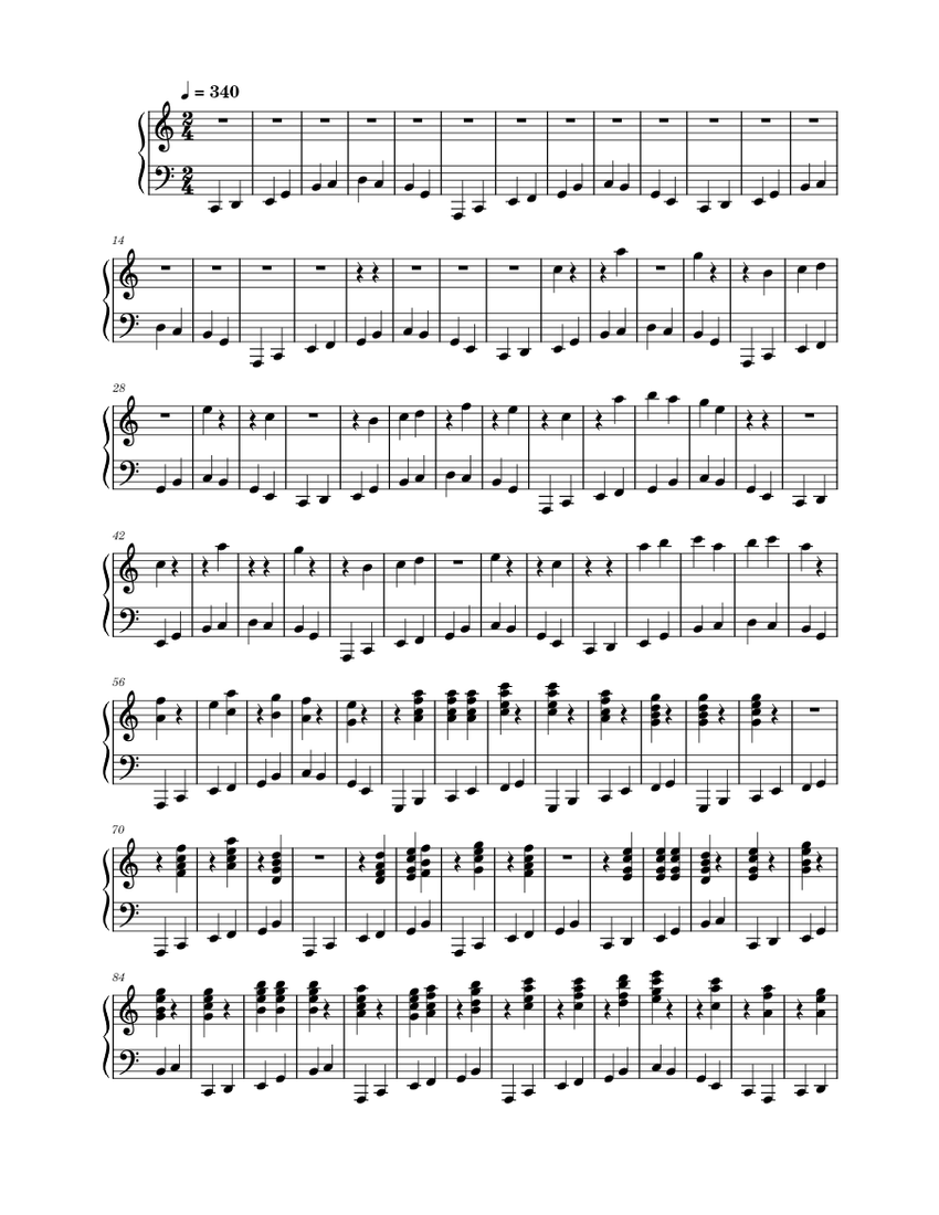 Final Sheet music for Piano (Solo) Easy | Musescore.com