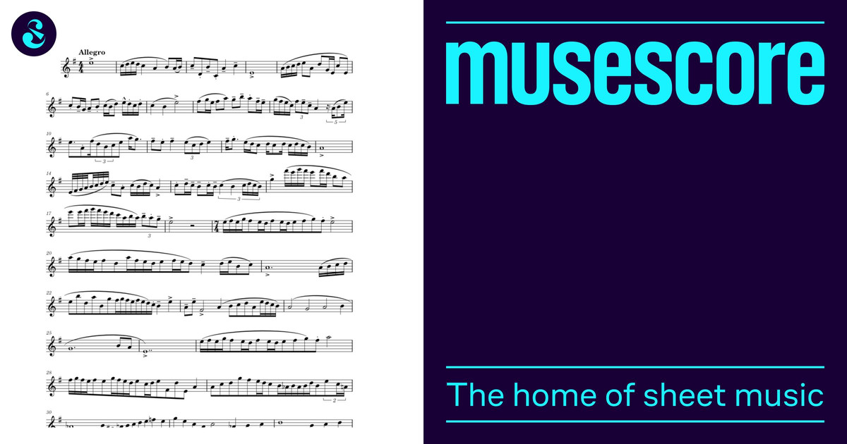 aq – Untitled_Score Sheet music for Flute (Solo) | Musescore.com