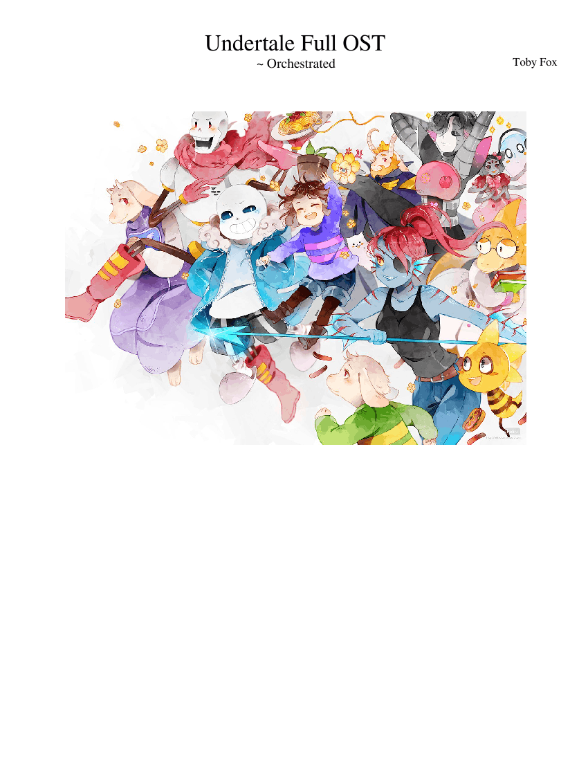 Undertale Full OST - Orchestrated ~ WIP (20 / 101) Sheet Music for Tuba ...