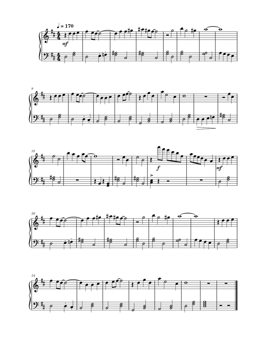 Day Theme – Adopt Me Sheet Music for Piano (Solo) Easy | MuseScore.com