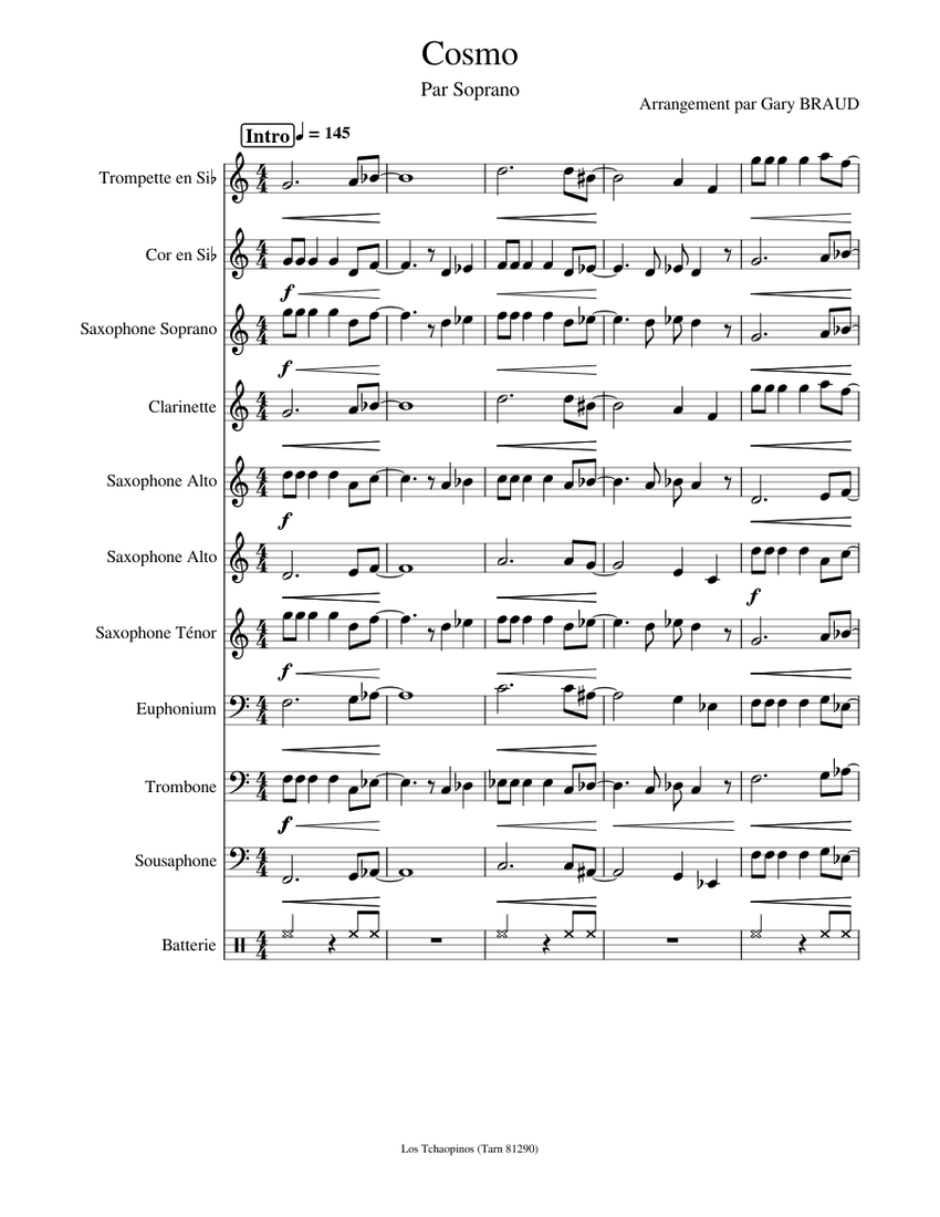 Cosmo - piano tutorial
