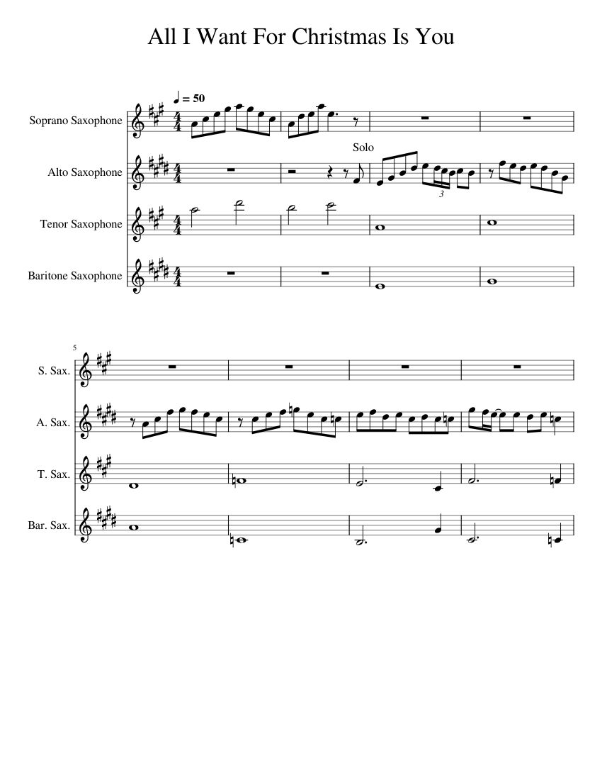 All i want for christmas is you – Mariah Carey All I Want For Christmas ...