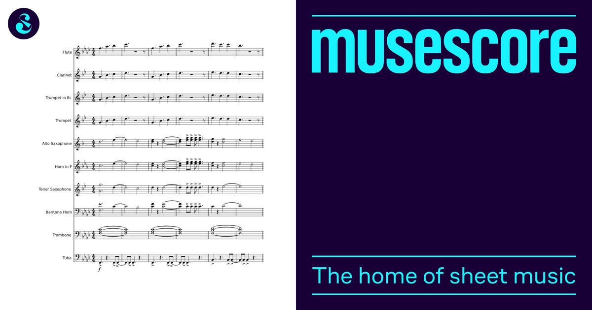 Wicked – willtgoat Sheet music for Trombone, Tuba, Flute, Saxophone ...