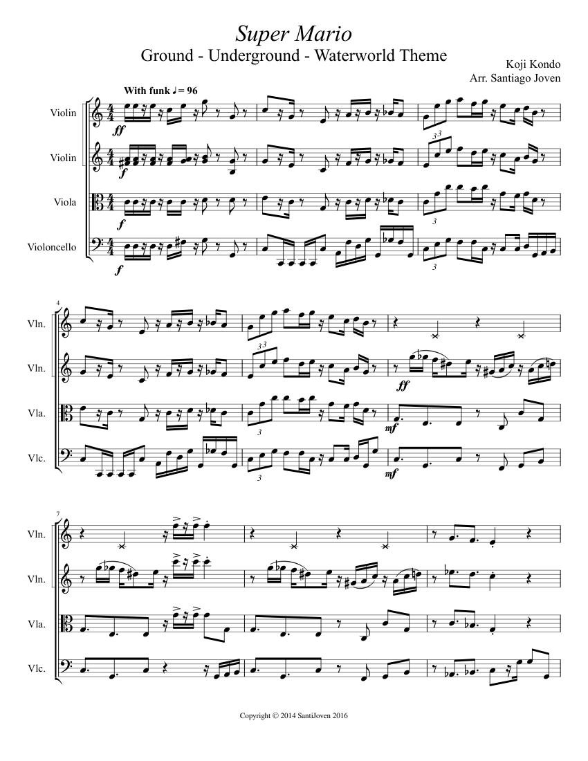 Super Mario Bross - piano tutorial