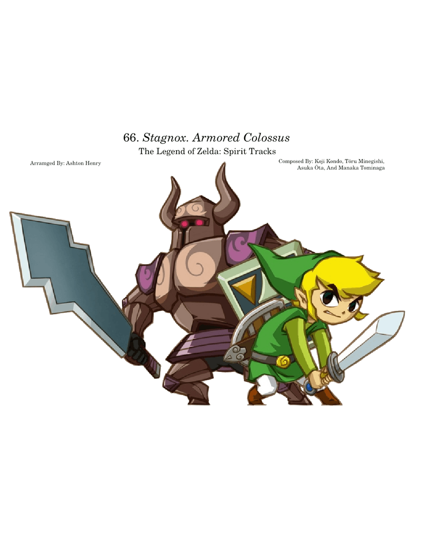 66. Stagnox, Armored Colossus - The Legend of Zelda: Spirit Tracks ...