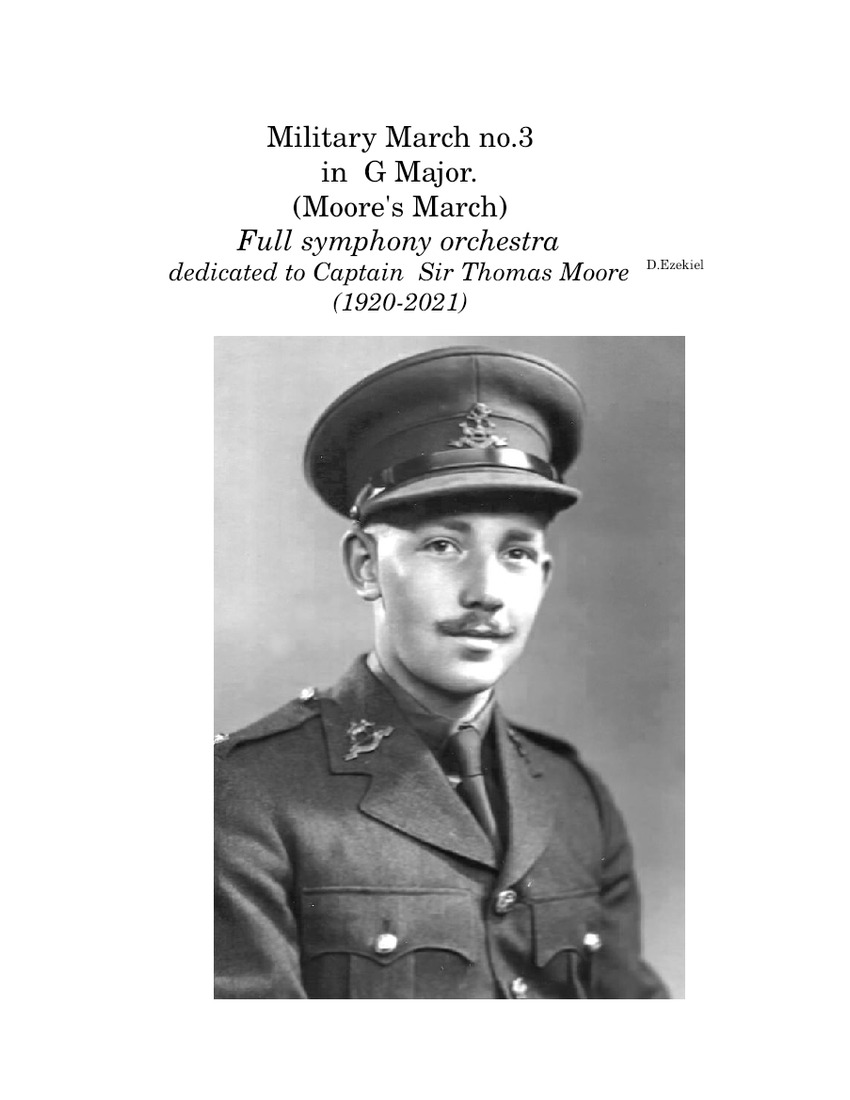 Military March no.3 in G Major (Moore's March) Sheet Music for Trombone ...