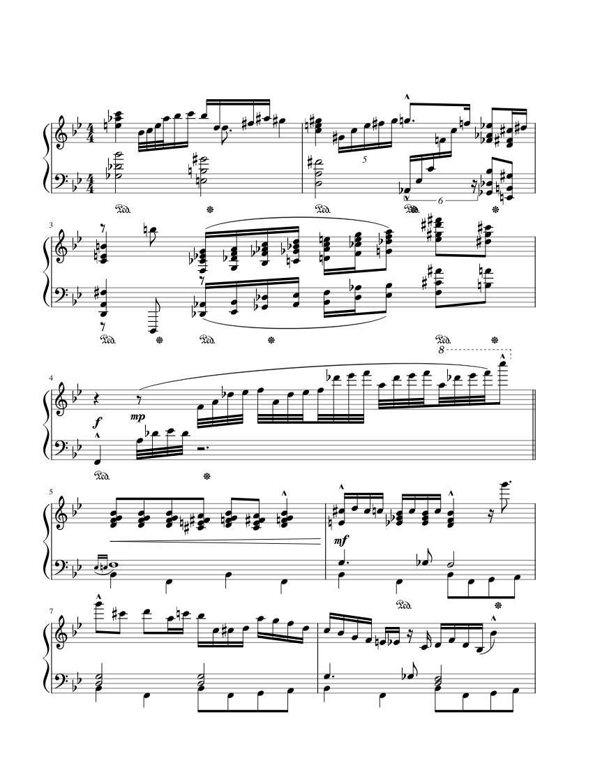 Tiger Rag - As played by Art Tatum Sheet music for Piano (Solo ...