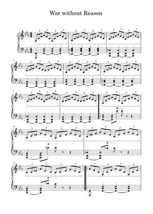 WAR – Heaven Pierce Her (ULTRAKILL OST) Sheet Music for Piano, Drum ...