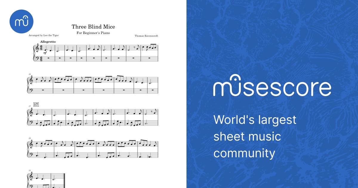 three blind mice notes