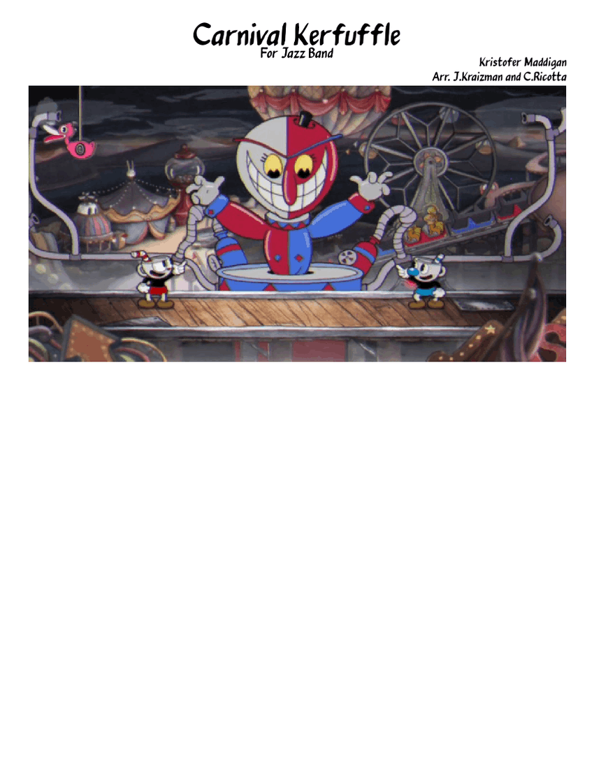 Carnival Kerfuffle (Jazz Band) Sheet music for Piano, Trombone, Tuba ...