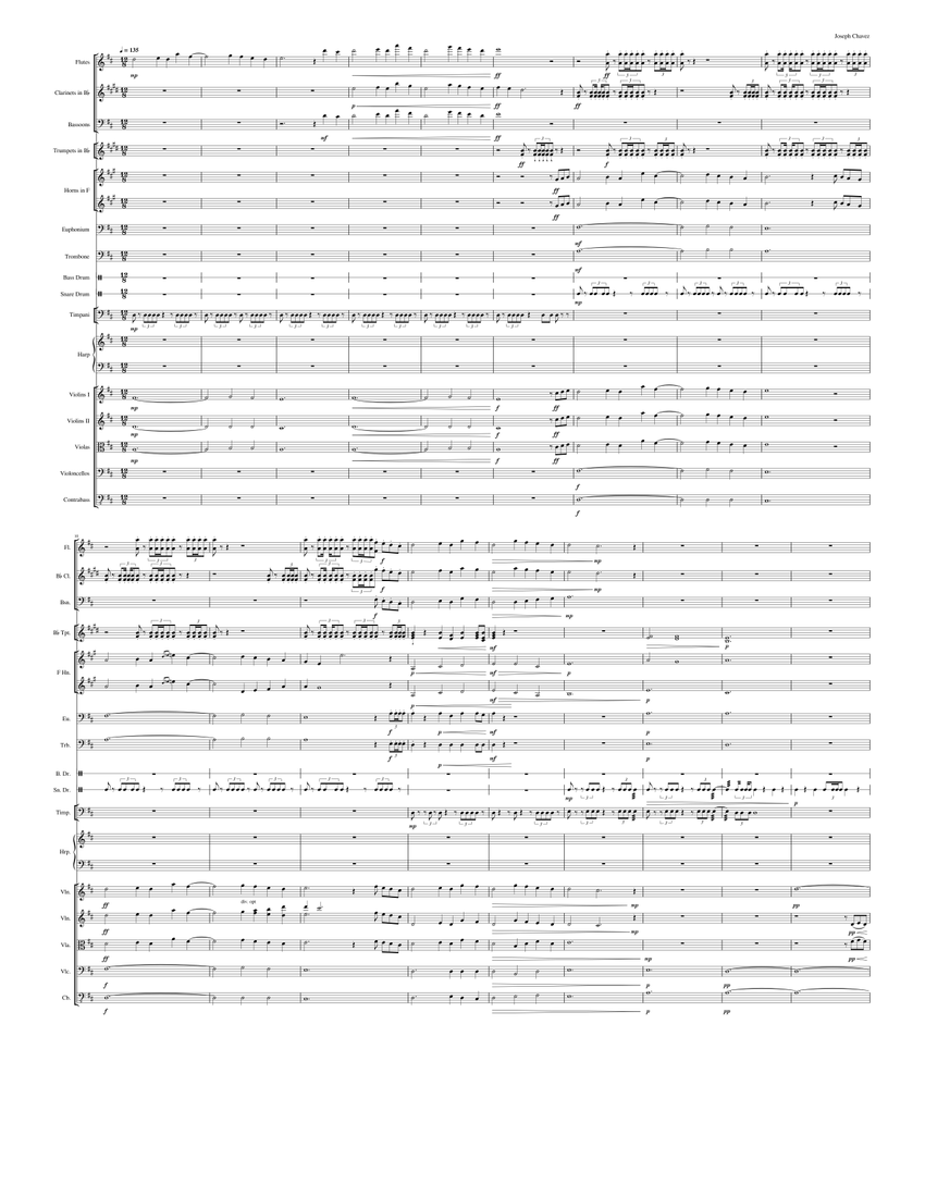 Adventure and Goodbyes Sheet music for Trombone, Flute, Bassoon, French ...