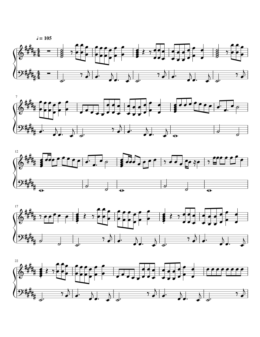 Sidelines - Wallows Sheet Music for Piano (Solo) easy | MuseScore.com